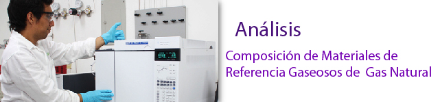 Análisis Composición de Materiales de Referencia Gaseosos de Gas Natural